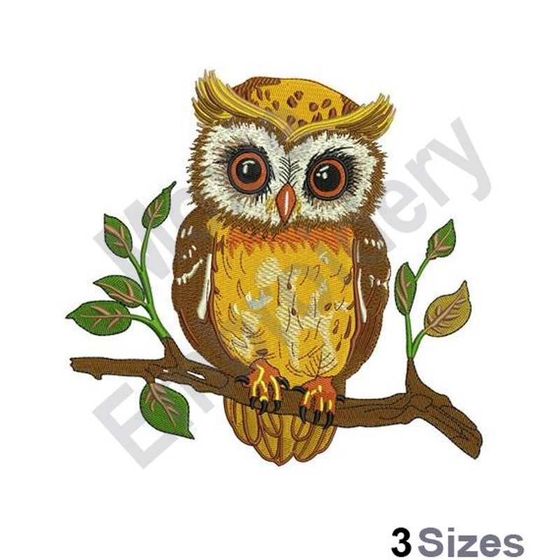 Owl Embroidery - Etsy