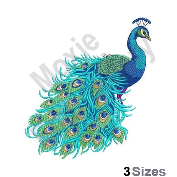 Peacock Embroidery - Etsy