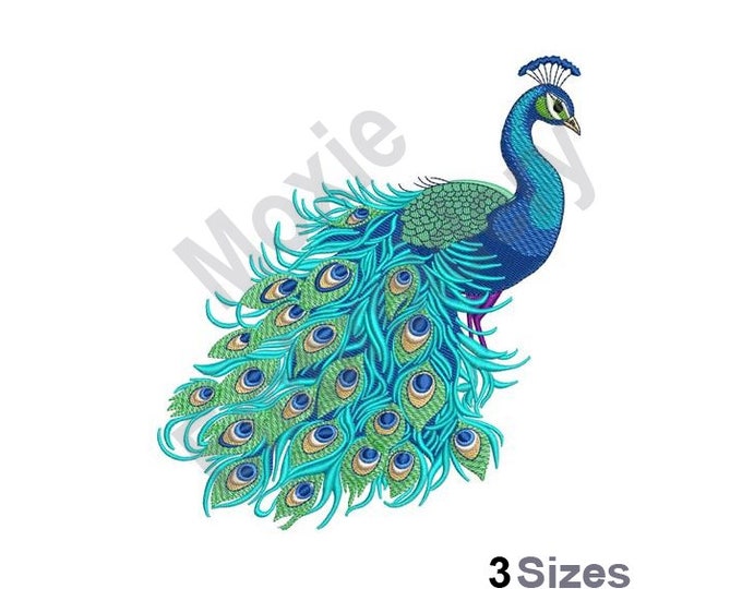 Peacocks Cross Stitch Pattern Instant PDF Download A Pair Peacocks ...