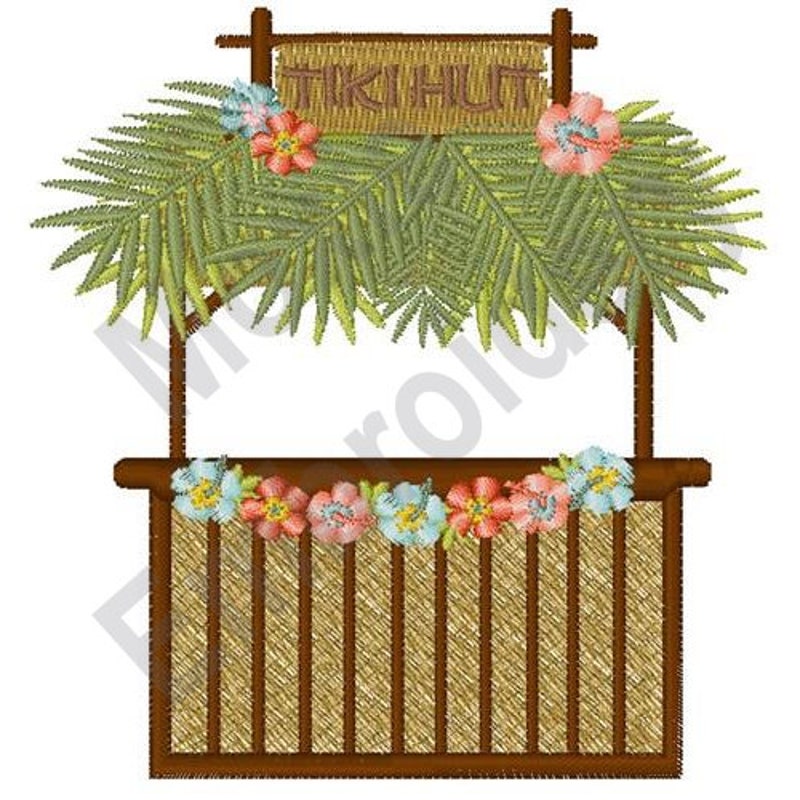 Tiki Hut - Etsy