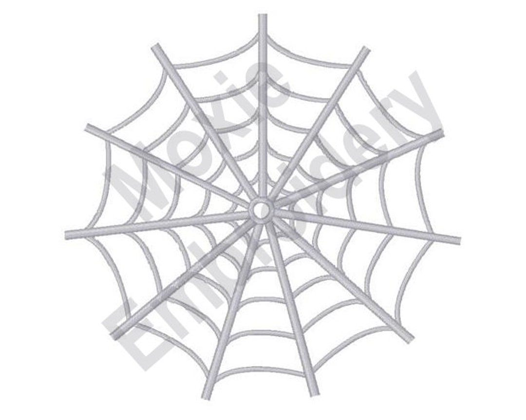 Spider Web Machine Embroidery Design, Cobweb Embroidery Design ...