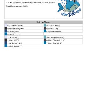 Baby Shark - Machine Embroidery Design, Shark Embroidery Pattern, Baby ...