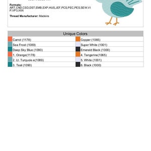 Goldilocks Blue Bird Machine Embroidery Design, Goldilocks Embroidery ...