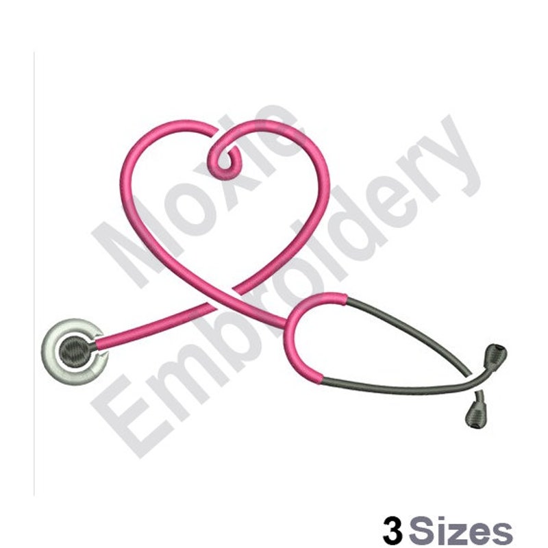 Stethoscope Embroidery Design - Etsy