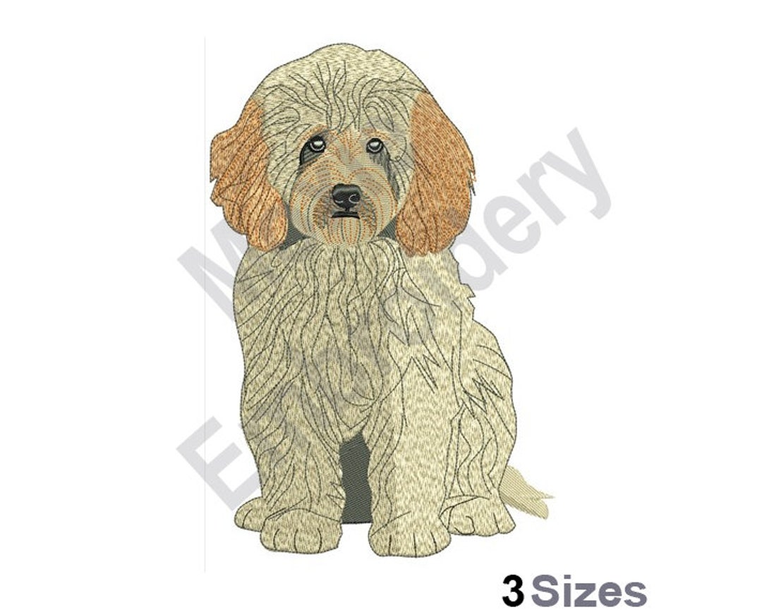 Labradoodle Puppy - Machine Embroidery Design - 3 Sizes, Labrador ...
