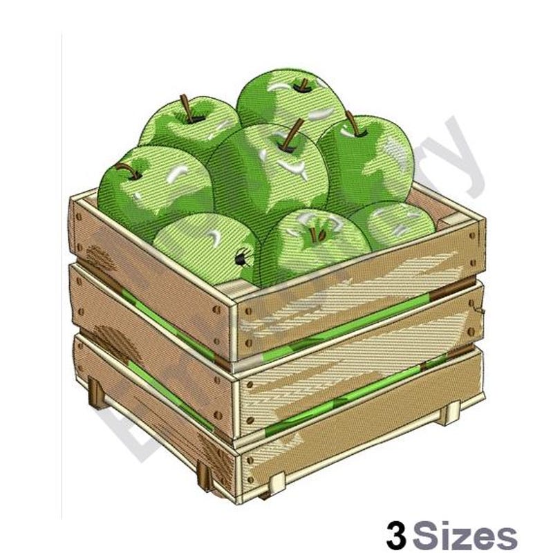 Apple Crate - Etsy