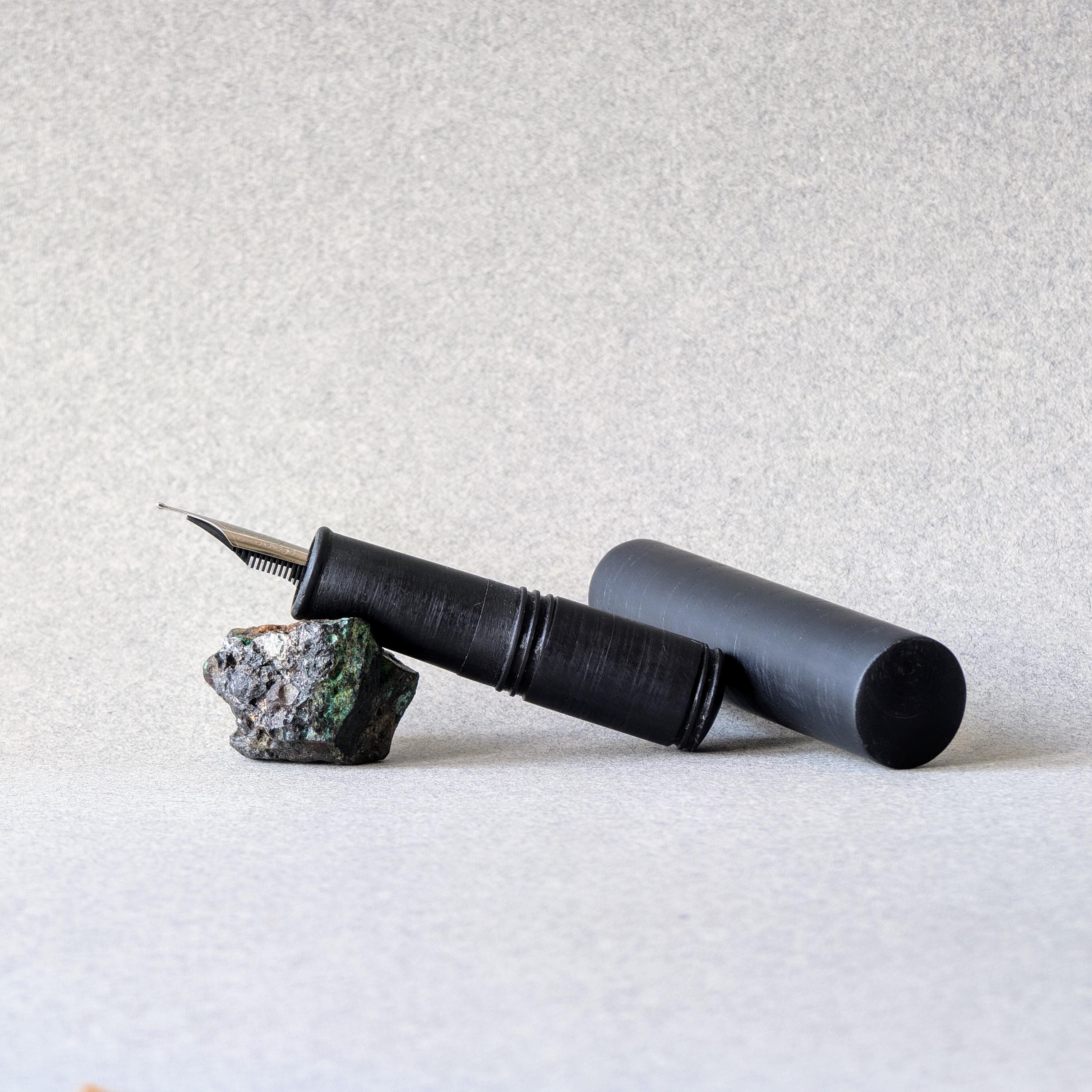 3D Printed Pocket Fountain Pen (black) - Etsy