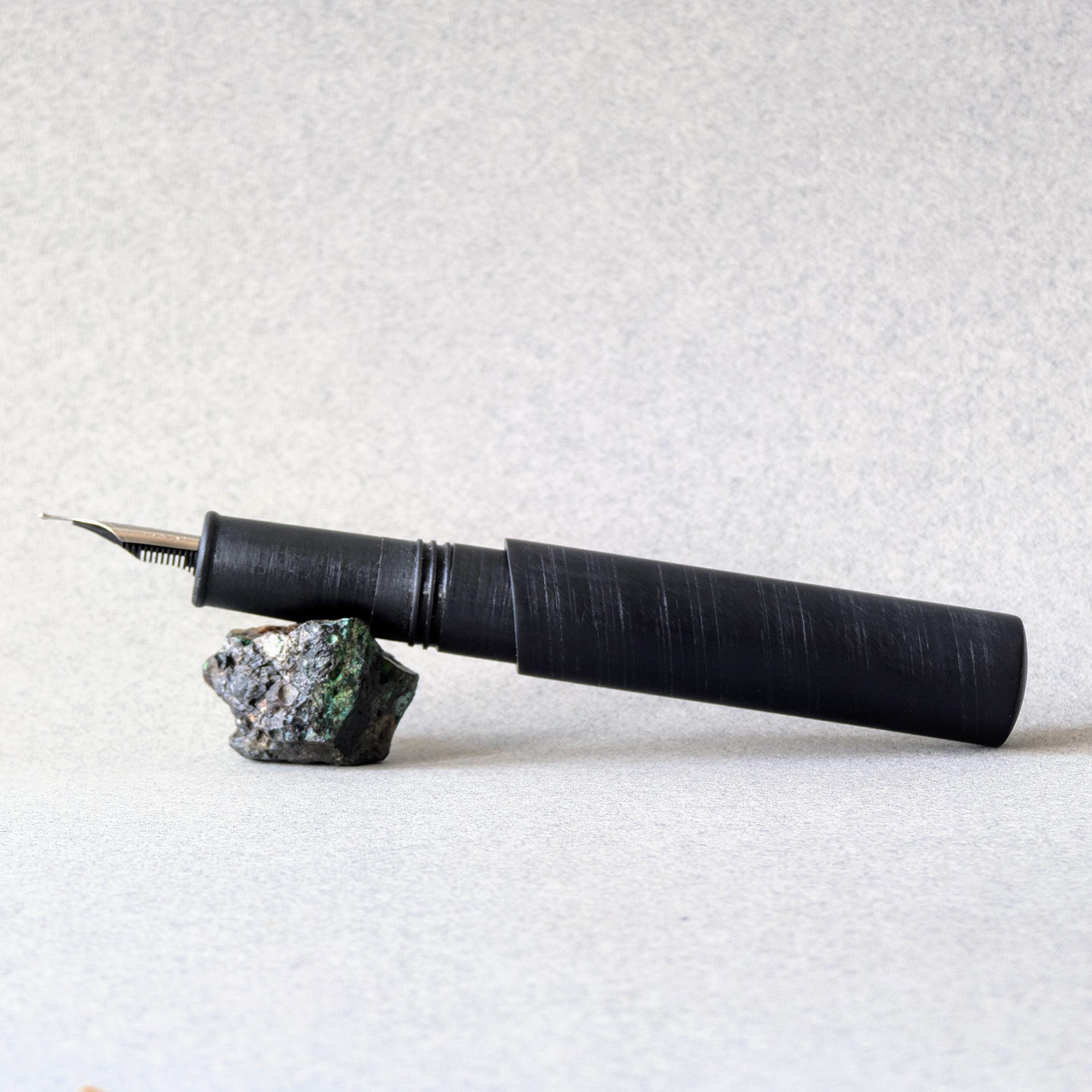 3D Printed Pocket Fountain Pen (black) - Etsy