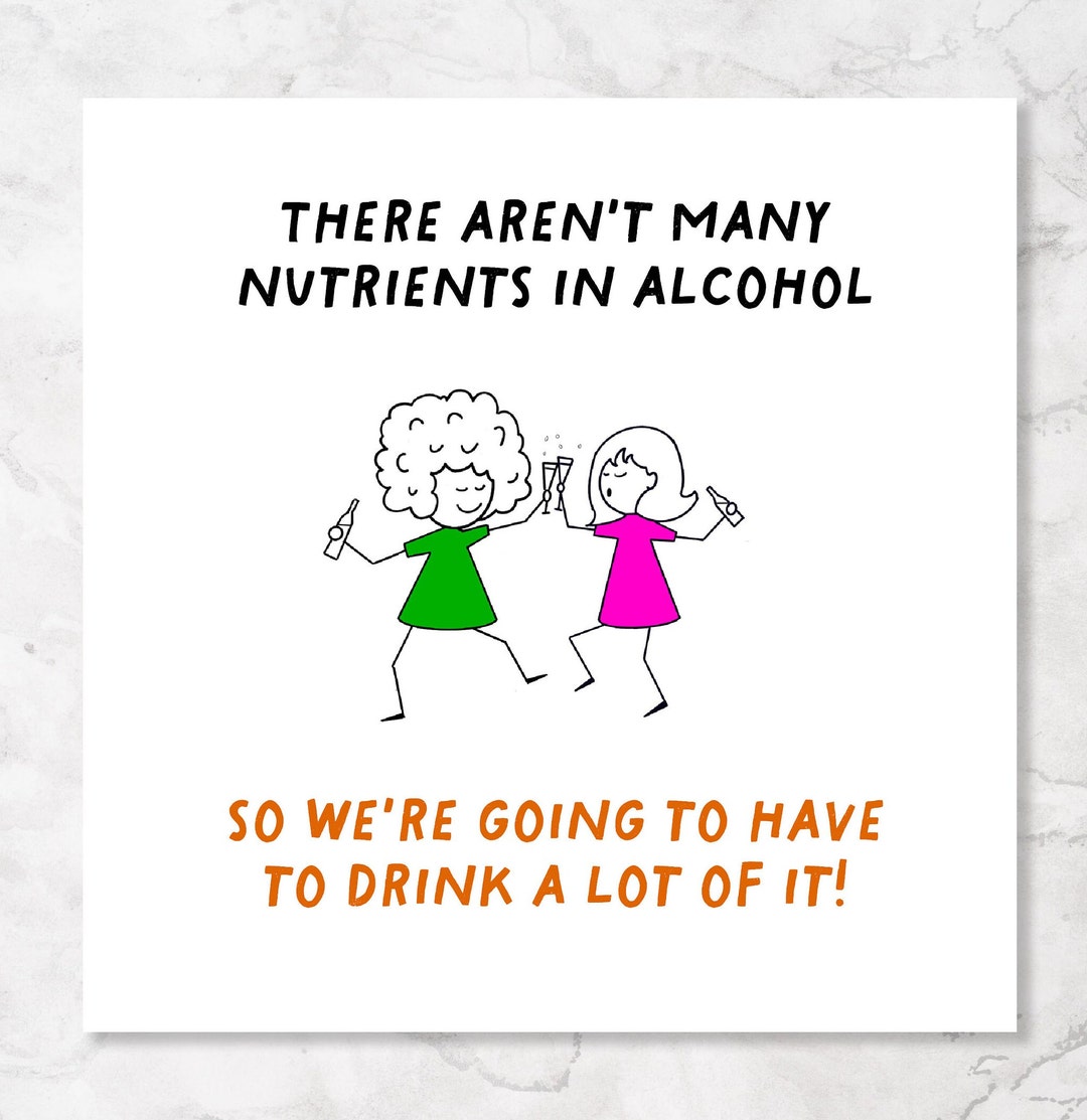 Funny Birthday Card for Her Friend Mate Sister Girl Colleague Workmate ...