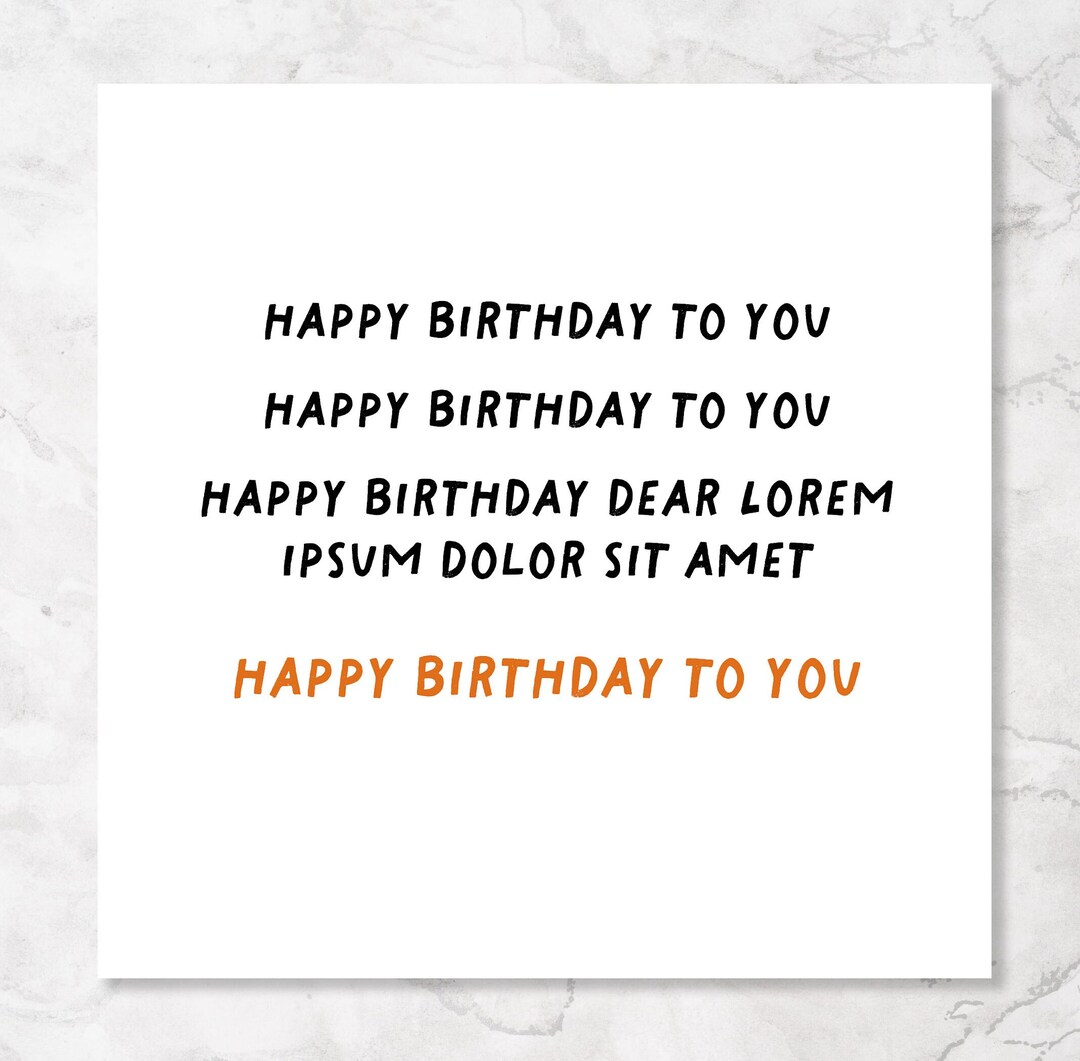 Funny Birthday Card | for Student | Friend Mate | Brother Sister ...