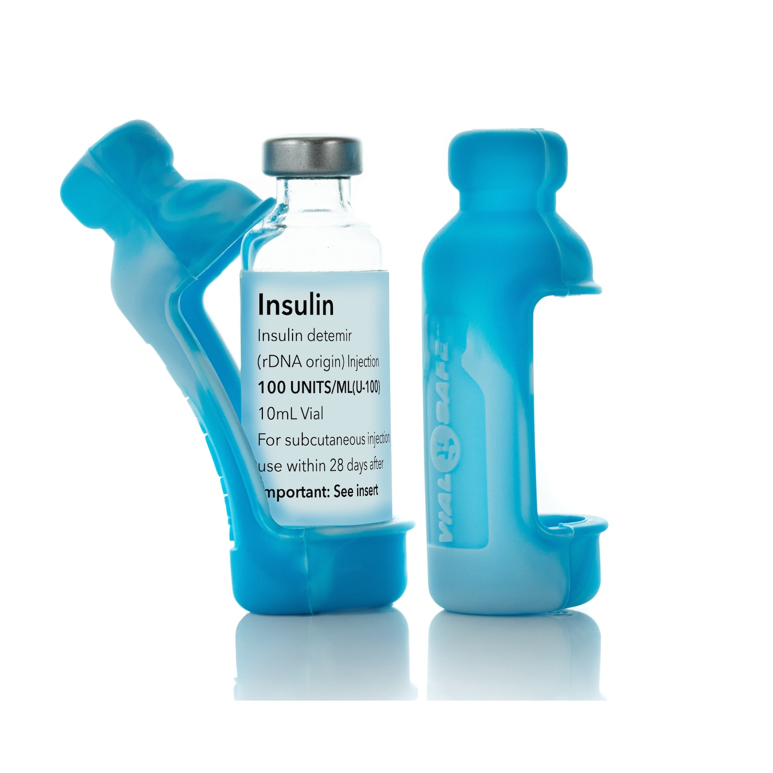 VIAL SAFE Insulin Bottle Protector Case/sleeve for Diabetes, Never Risk ...