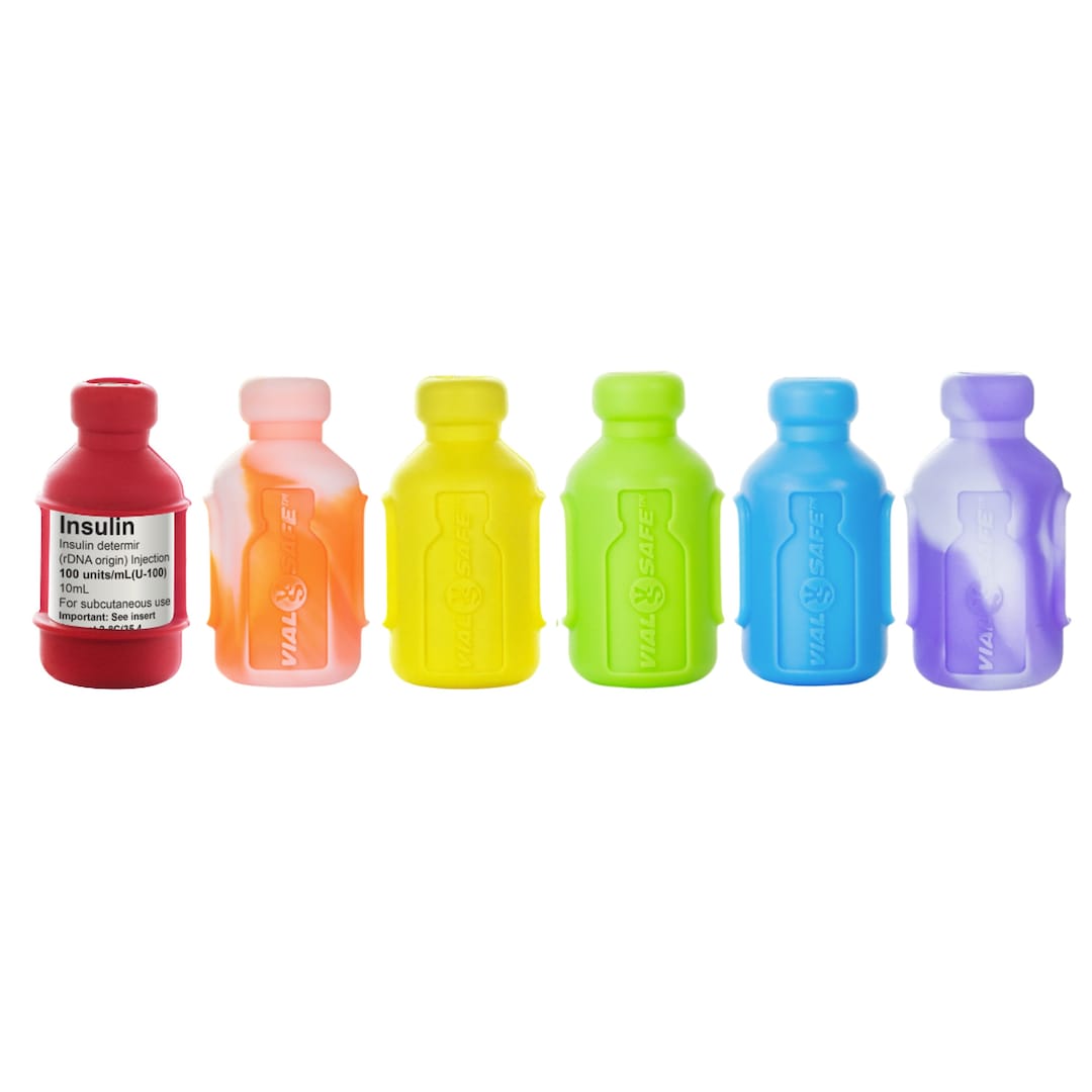 VIAL SAFE Insulin Bottle Protector Sleeve for Diabetes, Reusable ...
