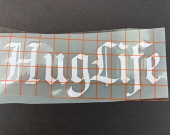 Life Vinyl Decal - Etsy