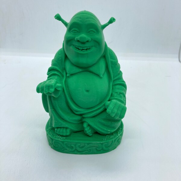 Buddha Shrek - Etsy