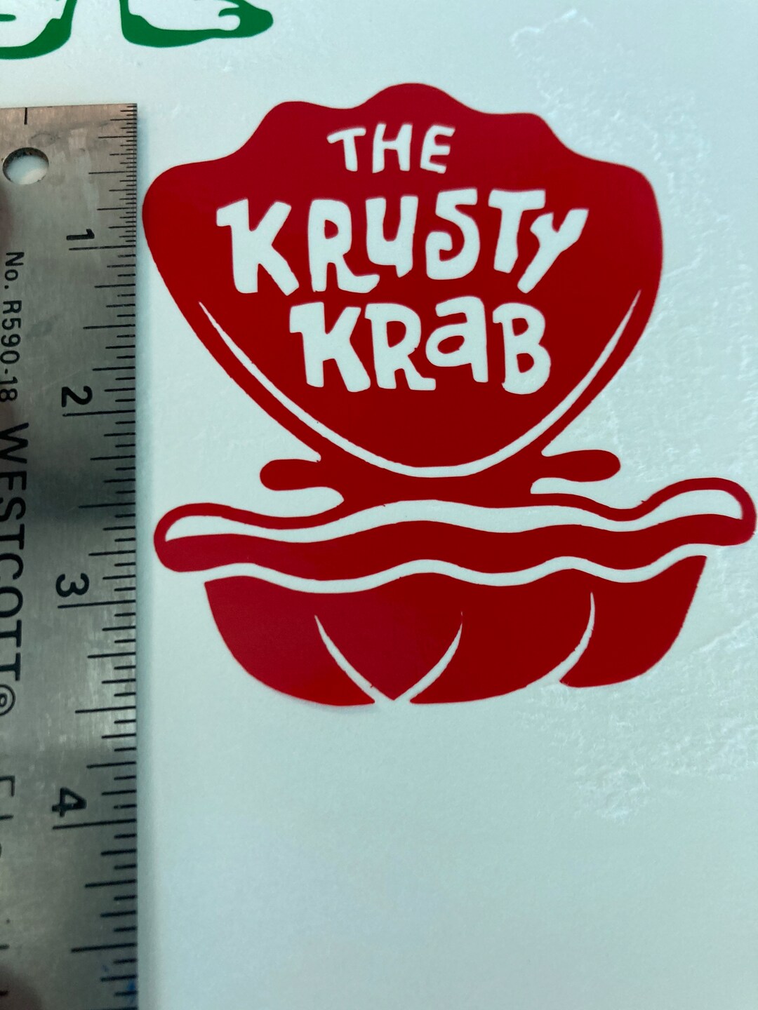 Spongebob Squarepants Krusty Krab Vinyl Decal - Etsy UK