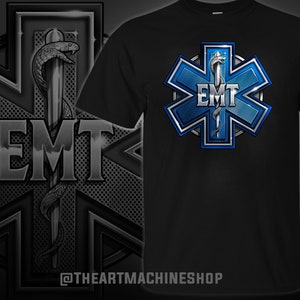 EMT Star of Life PNG – Emergency Medical Technician Digital Art – First ...