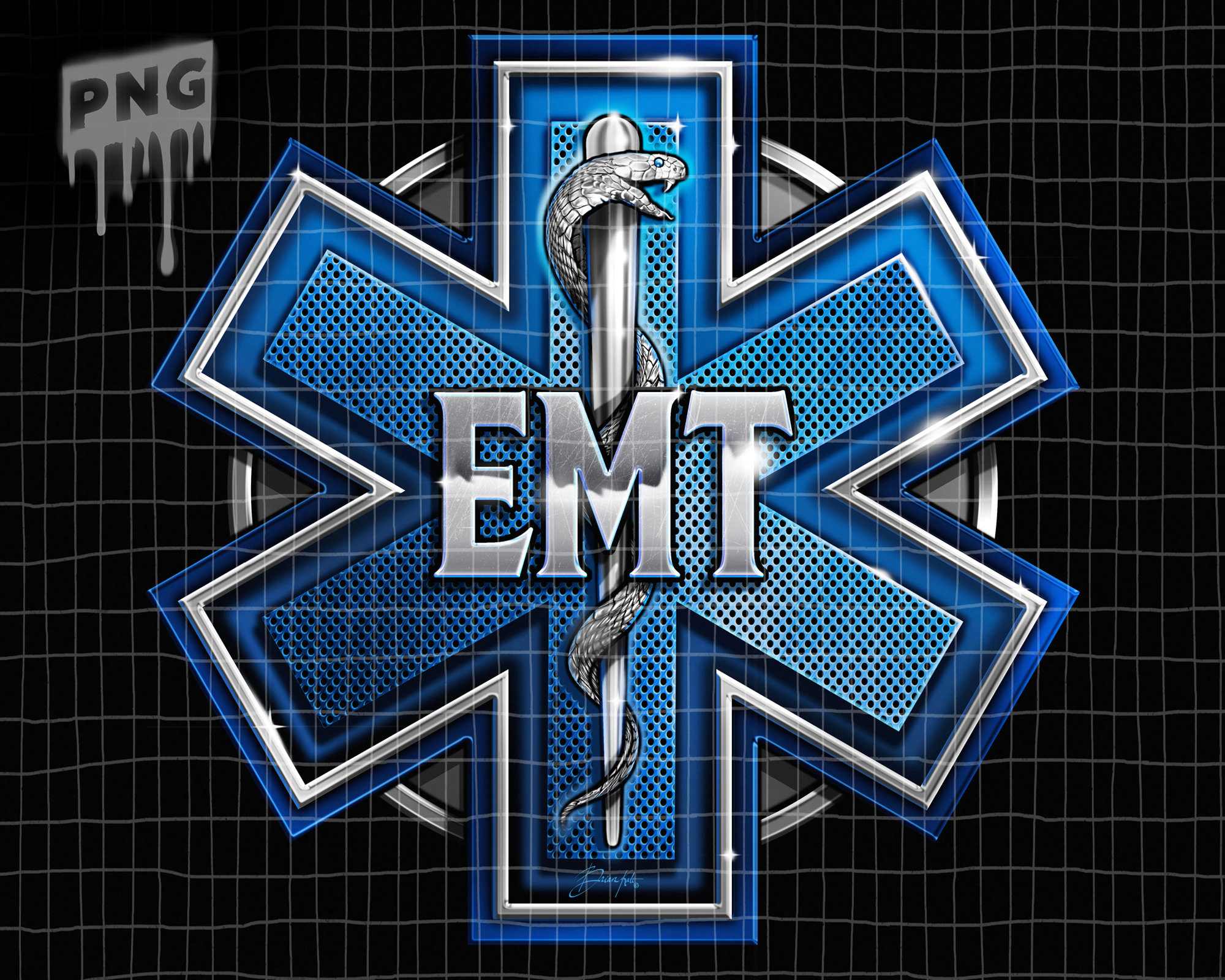 Emt Star Of Life Wallpaper