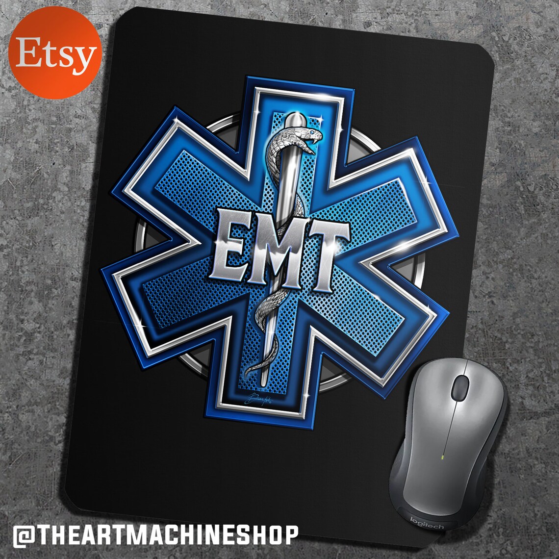 EMT Star of Life PNG – Emergency Medical Technician Digital Art – First ...