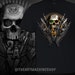 Second Amendment Skull With Guns PNG 300dpi, Digital Art, Transfer Print, Sublimation, 2A - Etsy