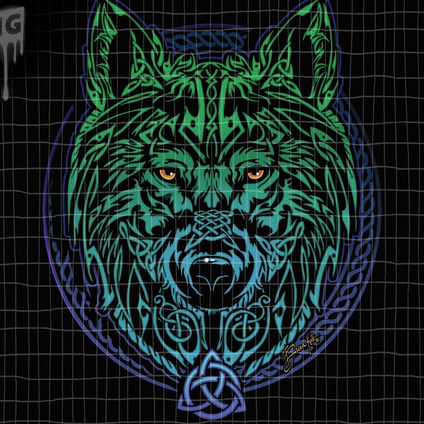 Celtic Wolf - Etsy