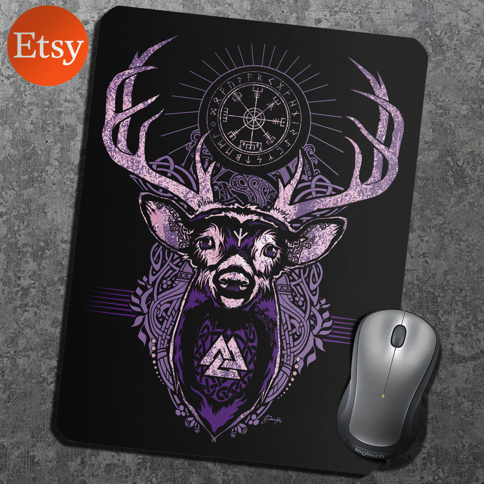 Celtic Knot Irish Deer Buck Instant Download Art - 300 Dpi Png for ...