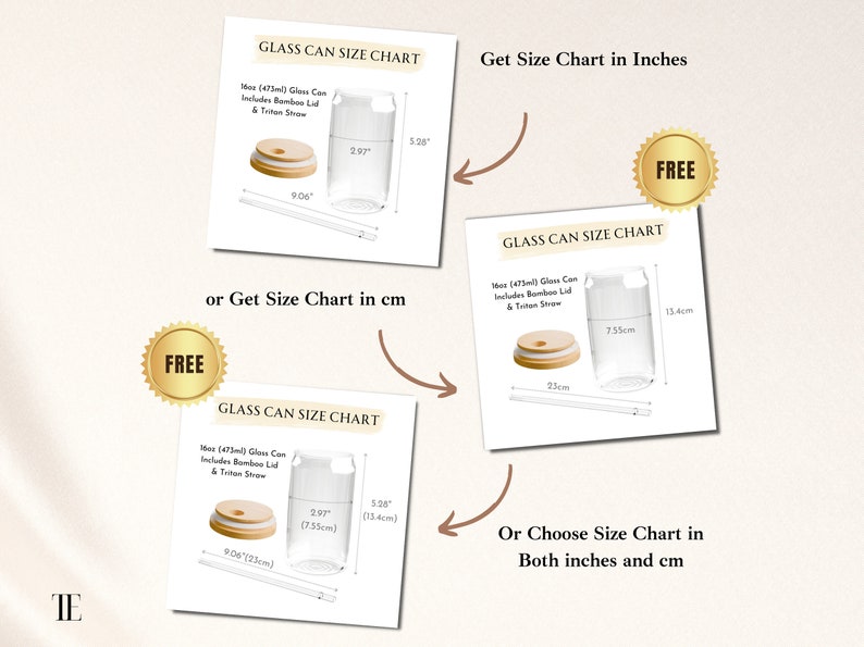 Sipper Glass Size Chart, 16 Oz Glass Can Mockup, Libbey Glass Mockup ...