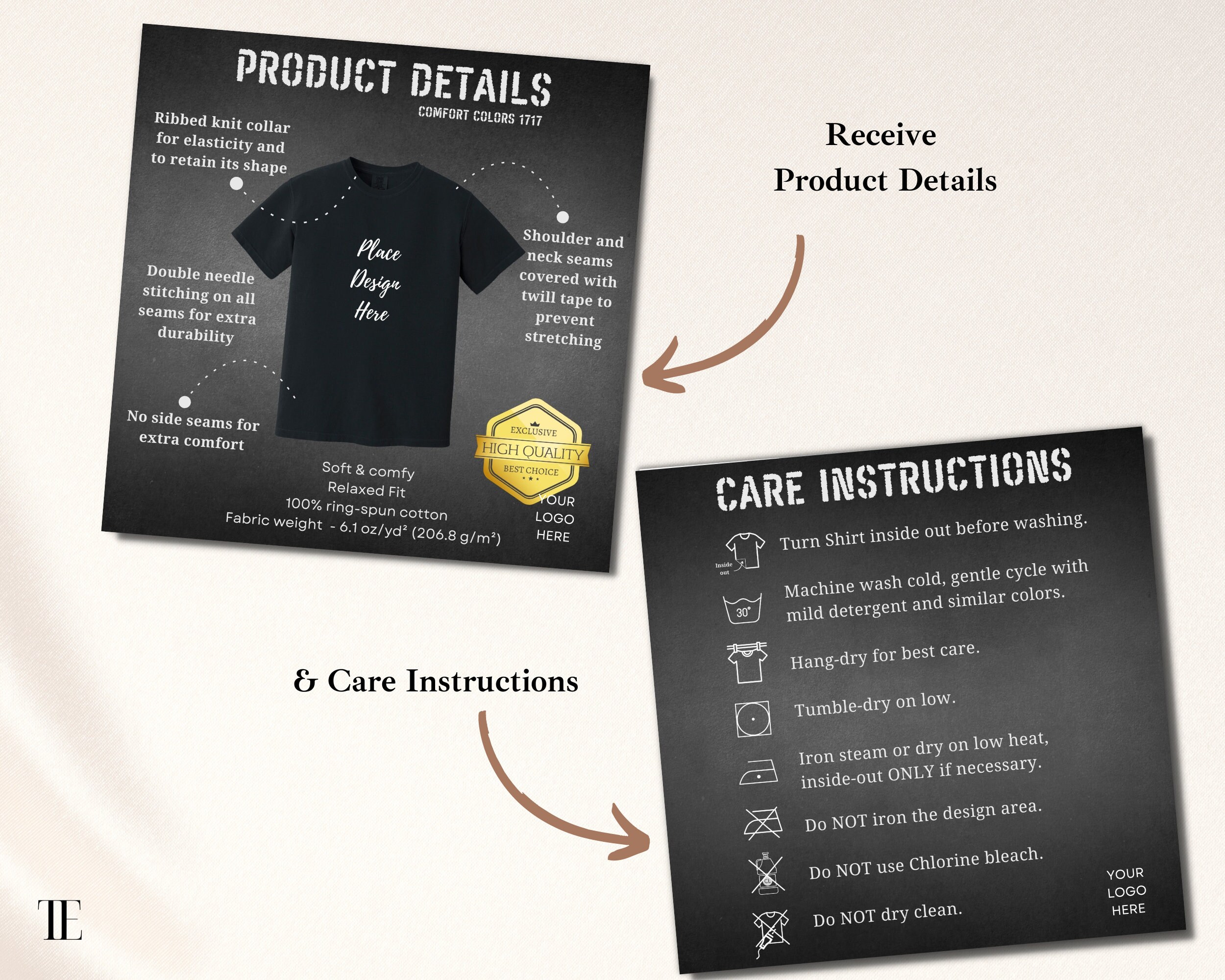 Comfort Colors Care Instructions, Washing Guide for Garments, Clothing ...