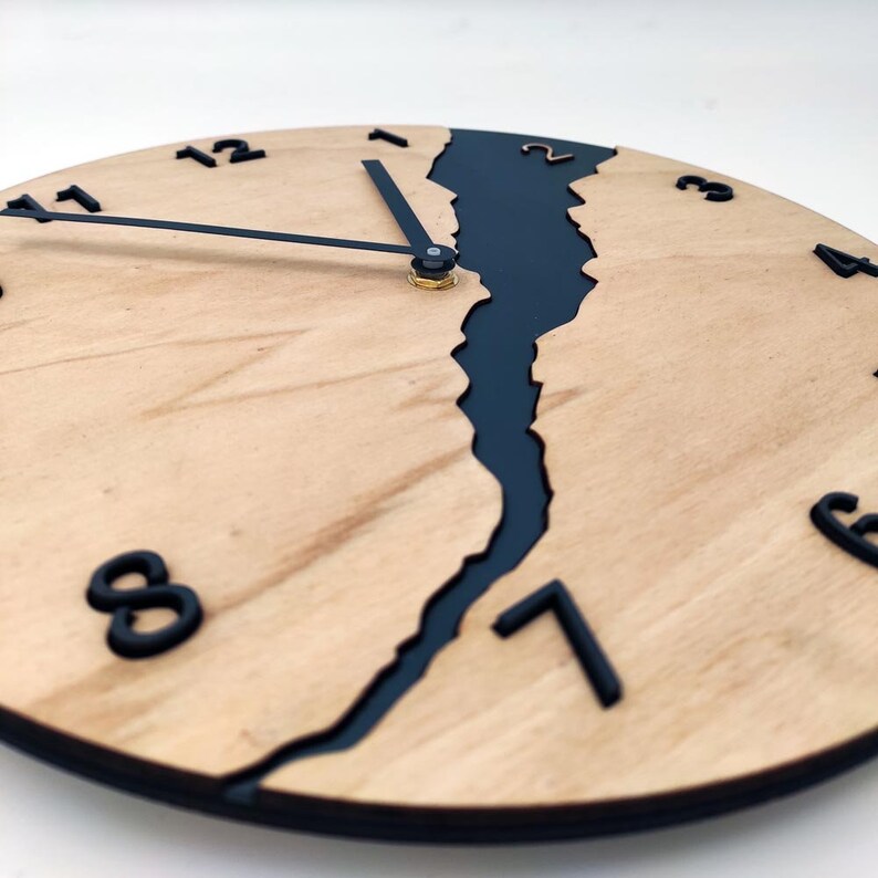 River Clock - Etsy