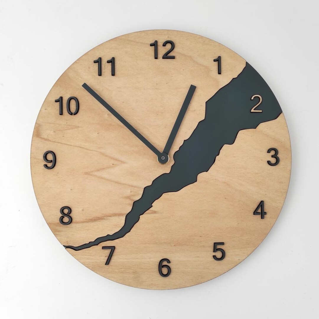 River Clock - Etsy