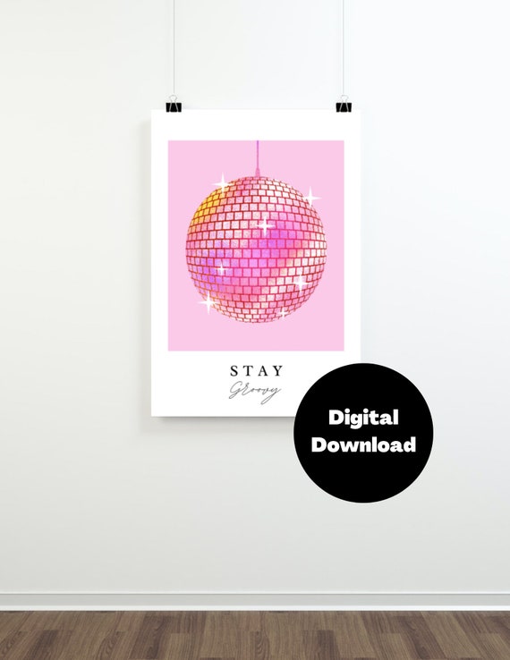 Stay Groovy Digital Printable Poster Wall Decor - Etsy