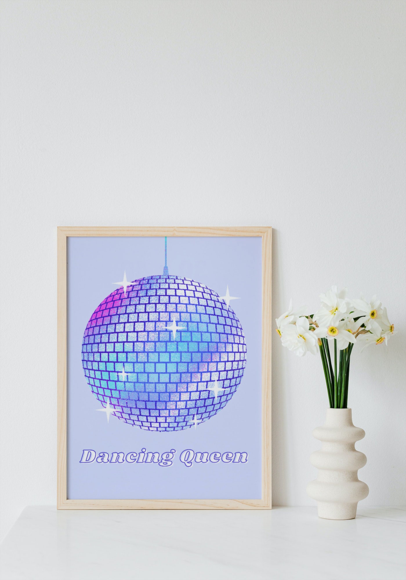Dancing Queen Digital Printable Poster Wall Decor - Etsy