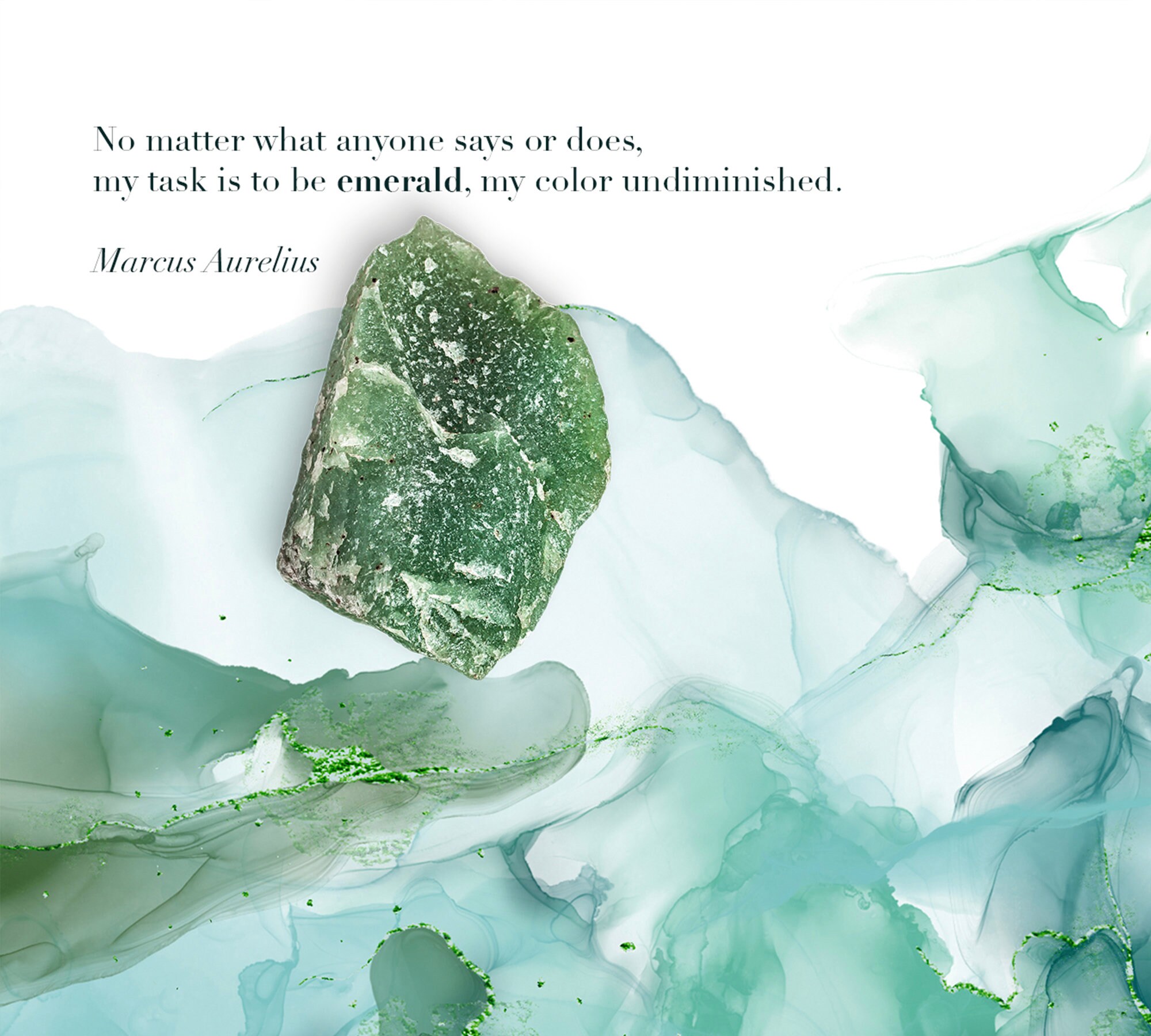 Emerald Marble Stone Backgrounds, Green Marble Paper Pack, Emerald ...