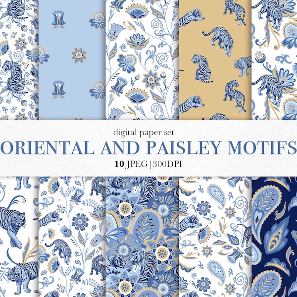 Paisley Paper - Etsy