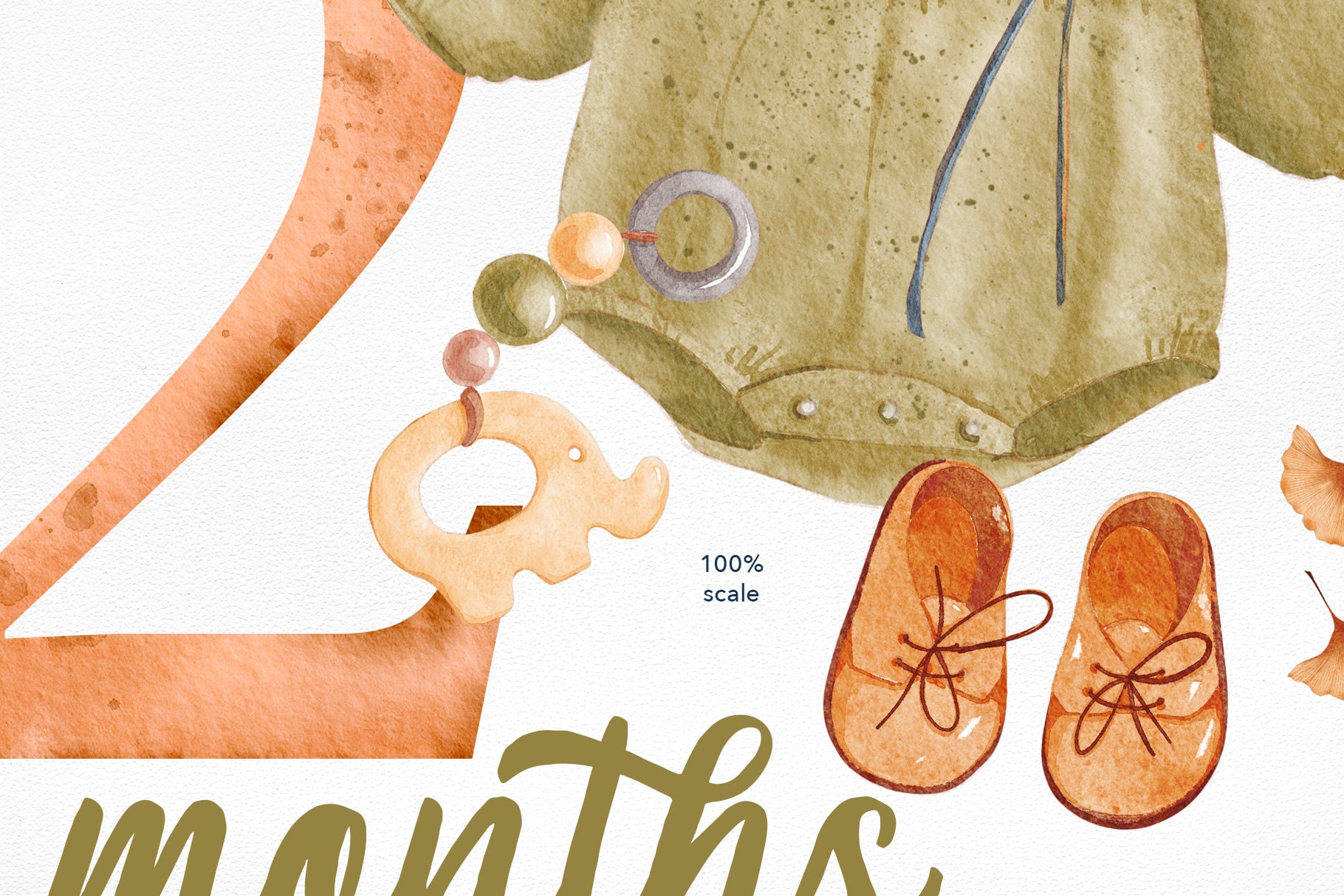 2 Two Months Baby Anniversary Clipart Metrics, Baby Shower PNG Clip Art ...