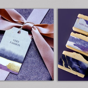 Purple Gold Watercolor Backgrounds – Elegant Digital Papers, Abstract ...