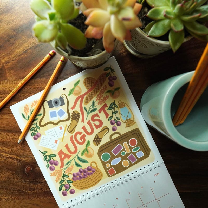 Clementine Paper Monthly Planner 2026 - Etsy