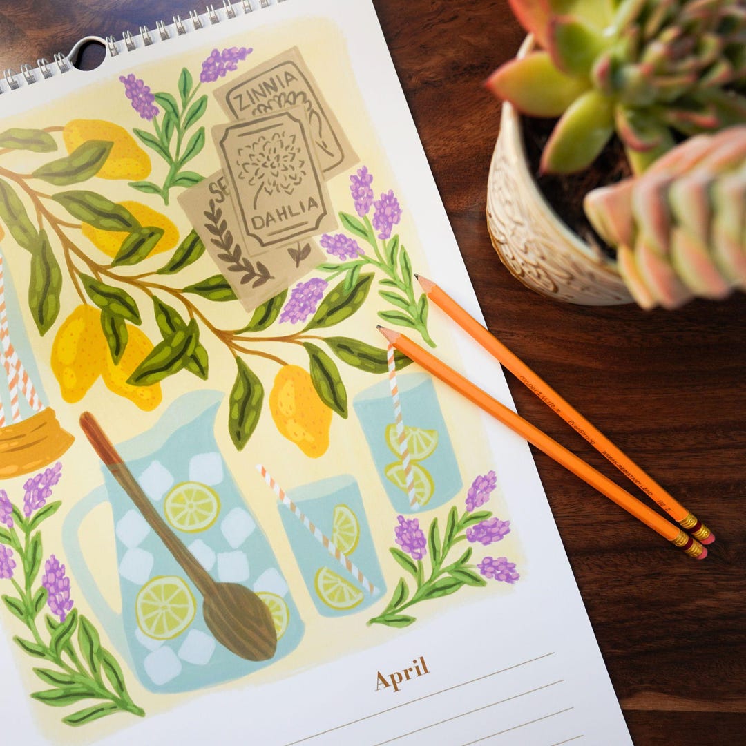 2026 Kitchen Calendar | Cooking Themed Calendar | January-december 2026 ...
