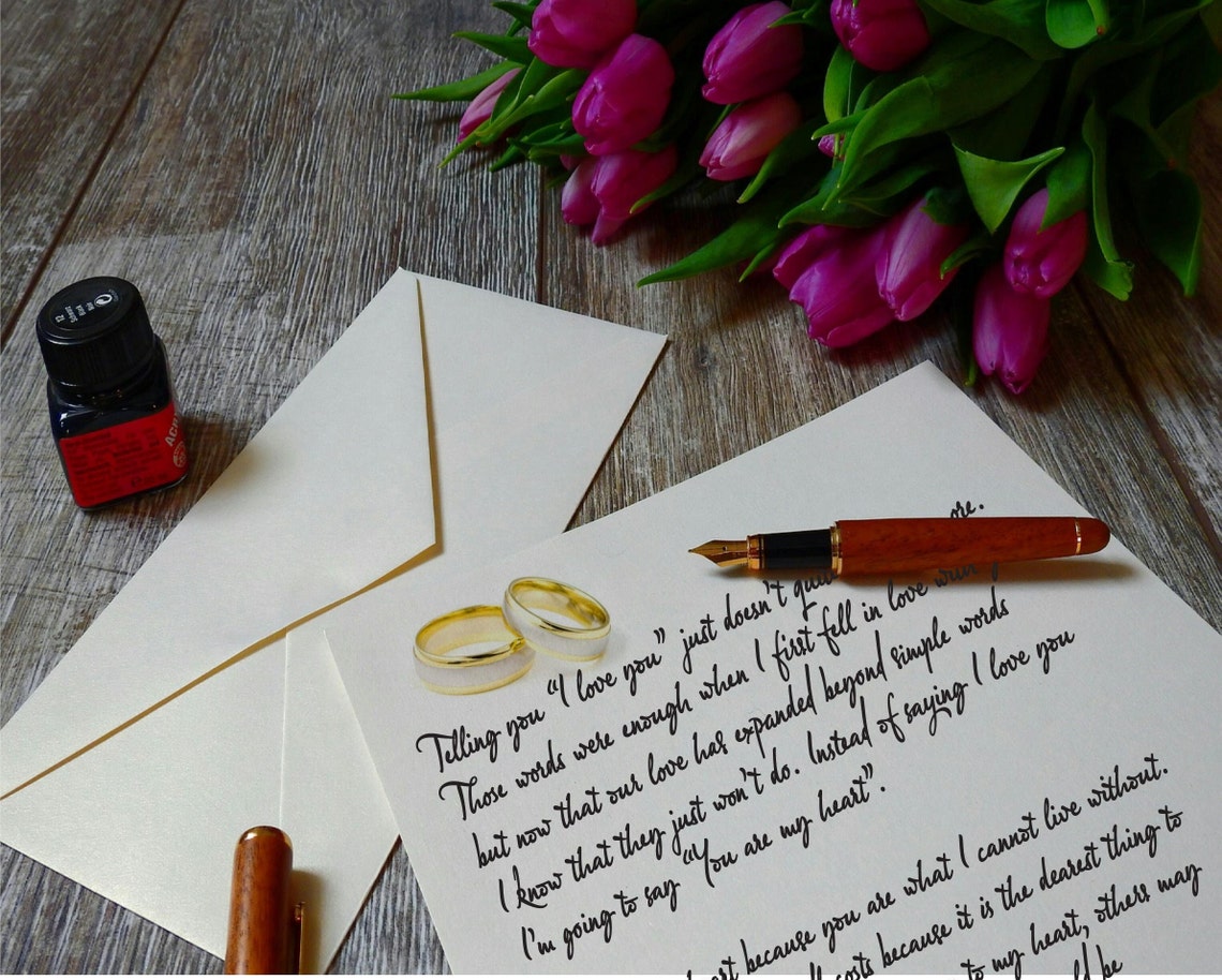 Love Letter PDF Printable - Etsy