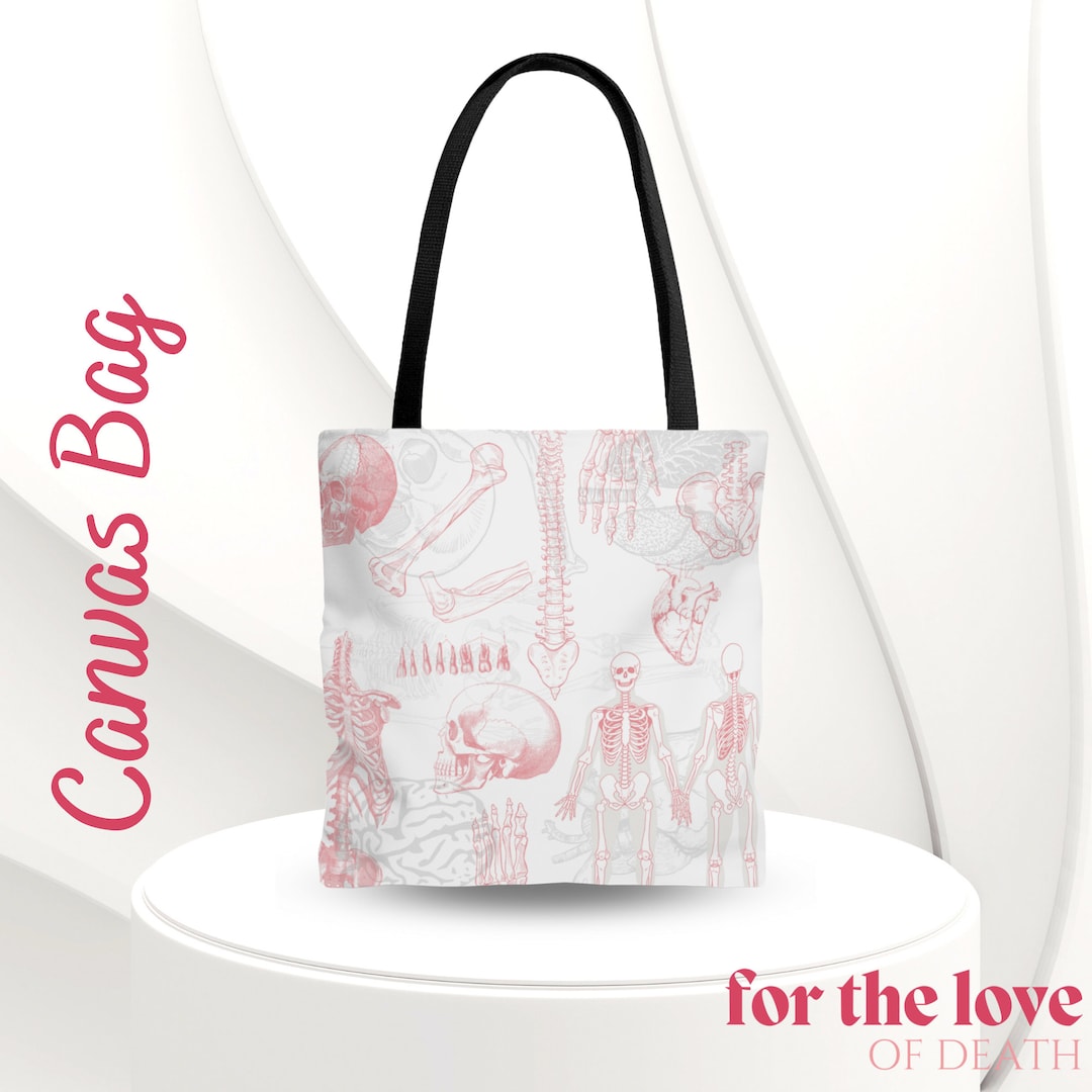 Nurse, Doctor Anatomy Skeleton Tote Bag Gift, Medical Student Gift ...