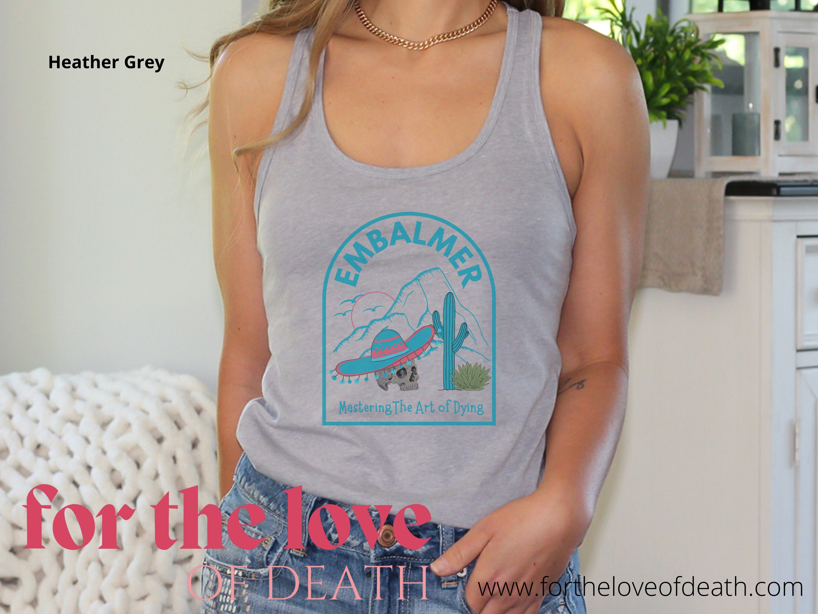 Embalmer - Mastering the Art of Dying Women's Racerback Tank, Mortician ...