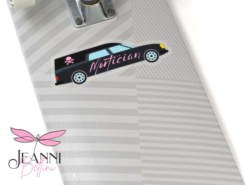 Mortician Hearse Sticker Funeral Director Gift Funeral - Etsy