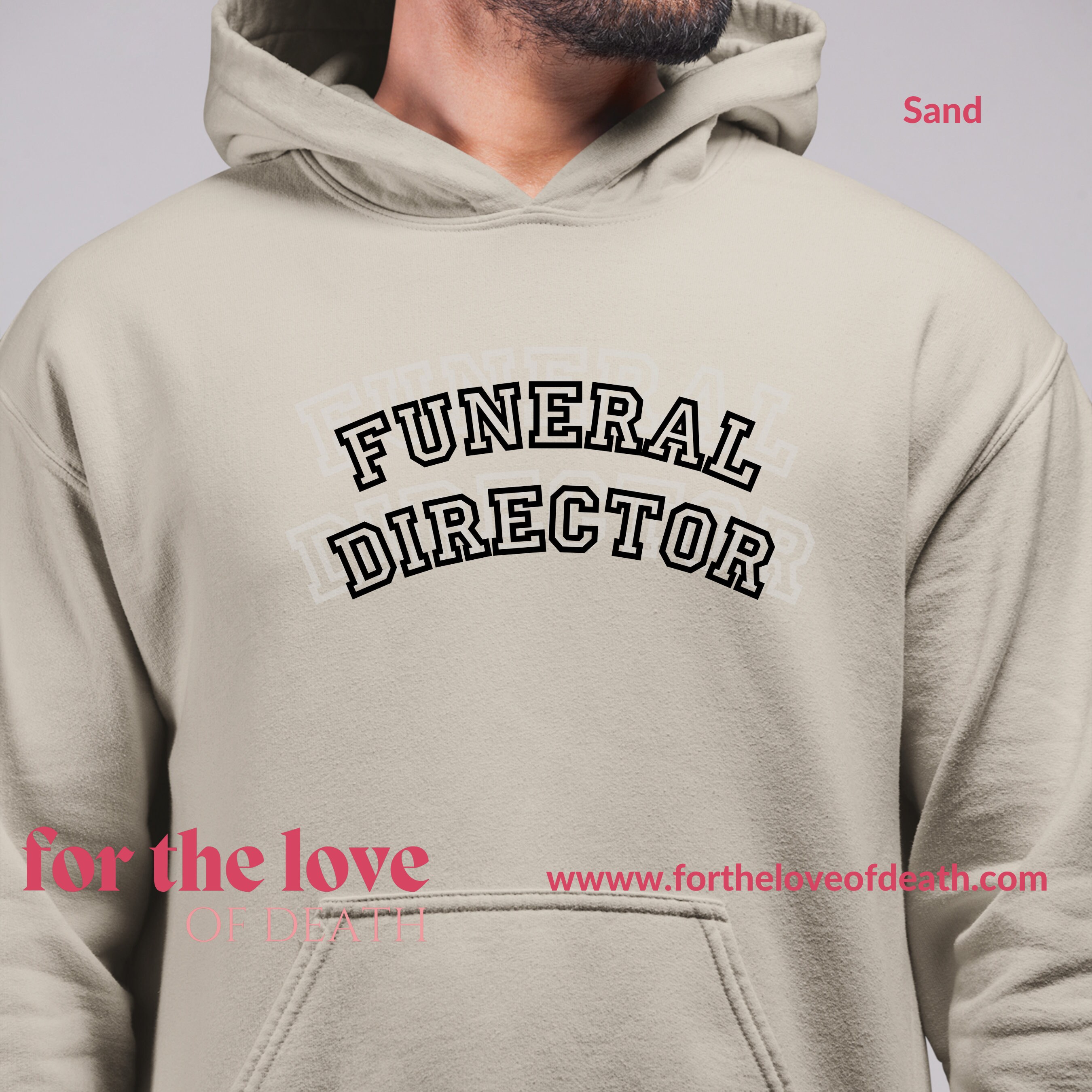 Funeral Director Hoodie, Mortician Sweatshit, Undertaker Gift, Dark ...