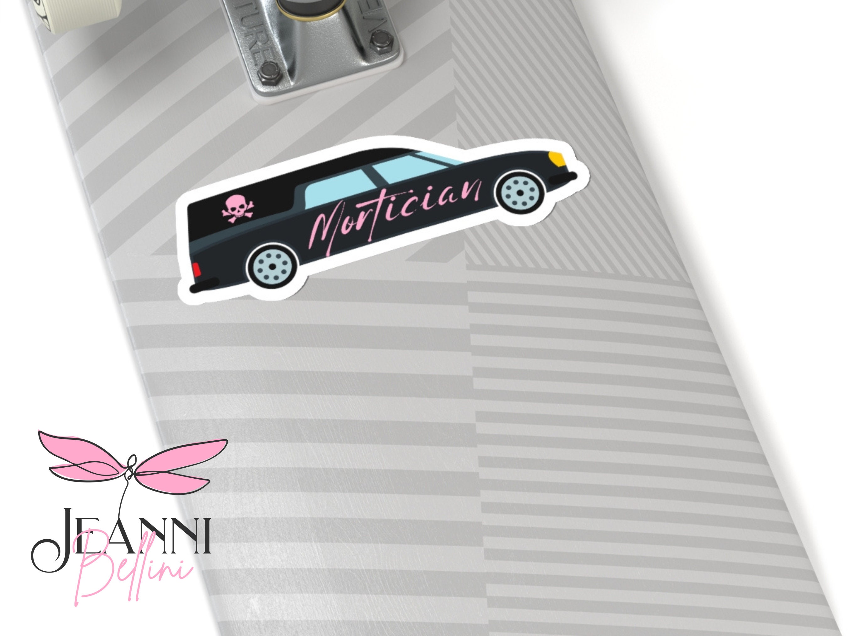 Mortician Hearse Sticker Funeral Director Gift Funeral - Etsy