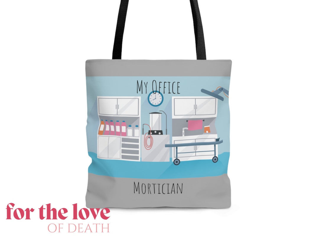 Embalming Room Mortician Tote Bag, Funeral Director Gift, Last ...