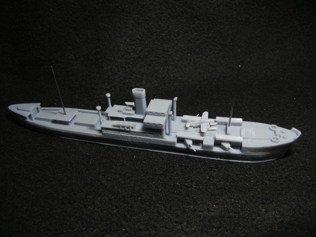 Unpainted 1/600 German Merchant Raider Komet With Arado 196 - Etsy