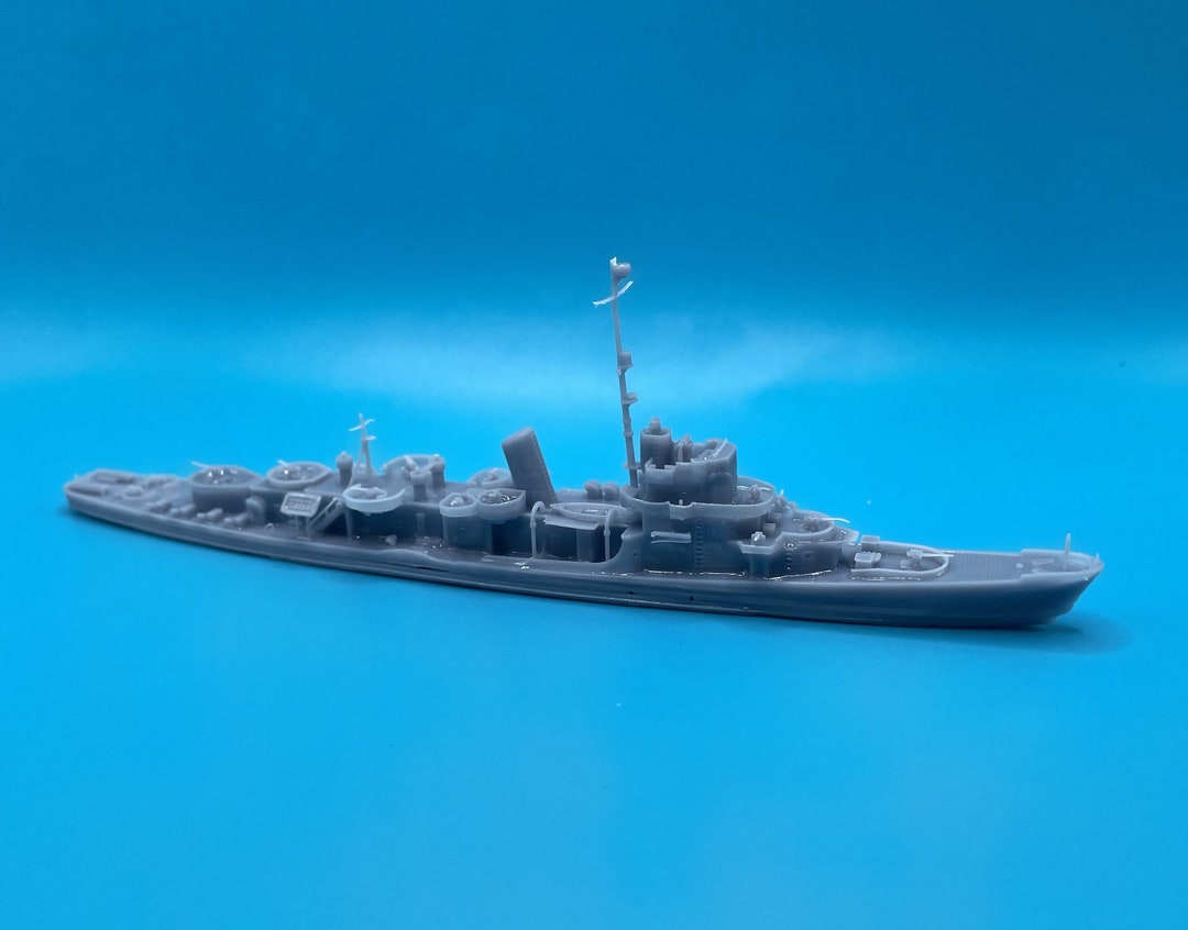 Unpainted 1/600 US Destroyer Escort USS Cannon 3d Resin Printed - Etsy
