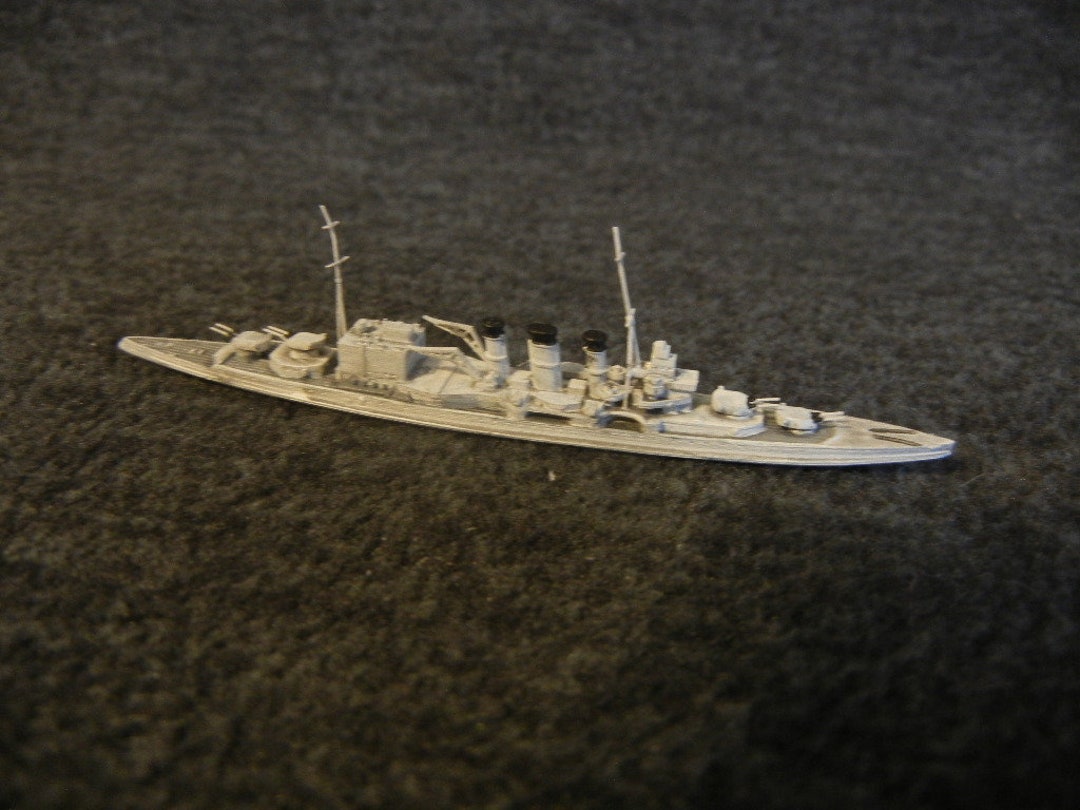Painted 1/2400 HMAS Australia Heavy Cruiser - Etsy