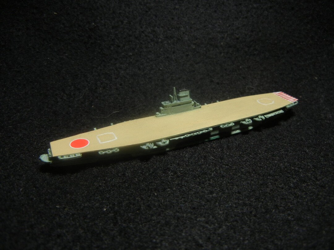 Painted 1/2400 Japanese IJN Shinano Aircraft Carrier - Etsy