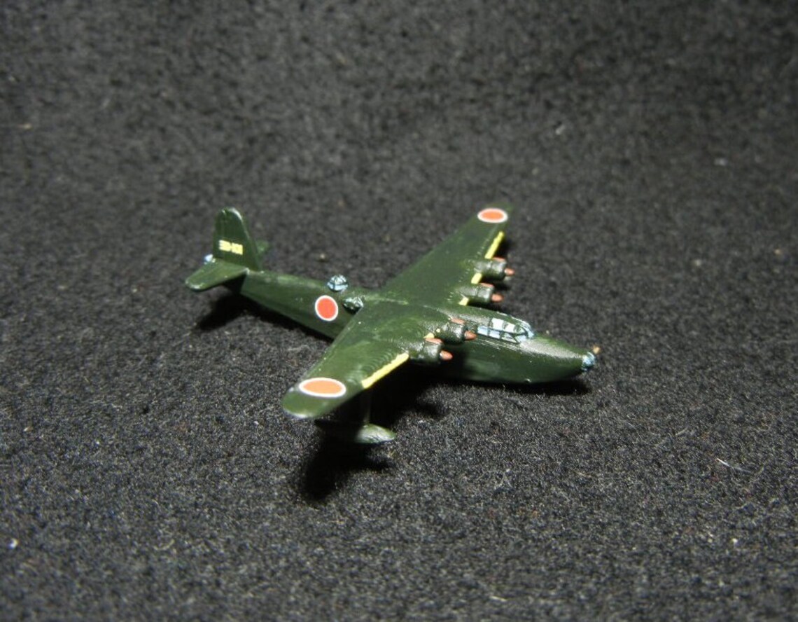 Painted 1/600 Japanese H8K Emily Seaplane 3d Resin Printed - Etsy