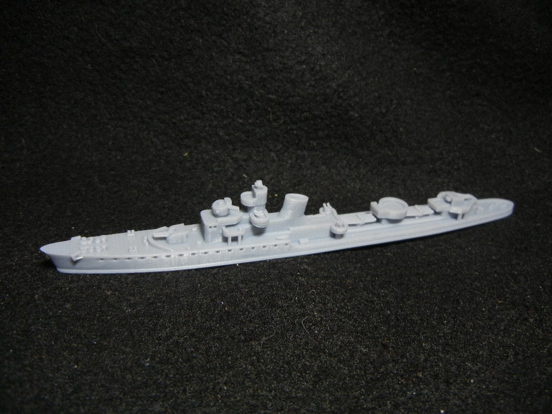 Unpainted 1/700 Italian Oriani Class Destroyer 3d Resin Printed - Etsy